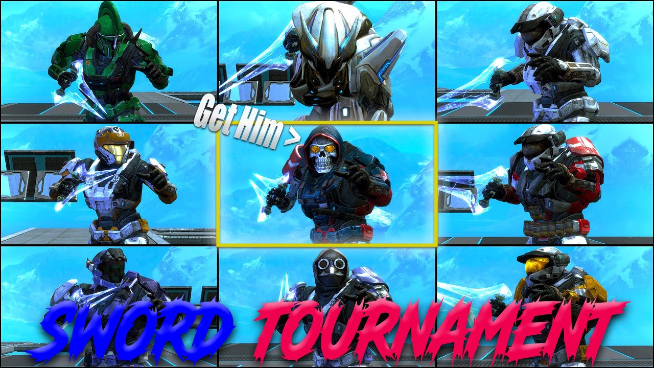 The Ultimate SWORD TOURNAMENT Showdown on Halo Reach - YouTube