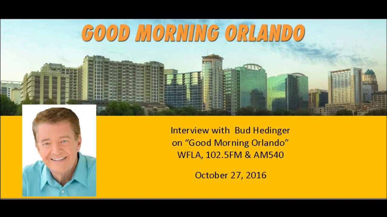 Radio Interview with Bud Hedinger - YouTube