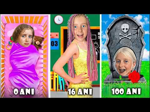 👵 100 de ANI ⏰ în 24 de ORE Challenge 👶 Melissa a devenit BEBELUȘ