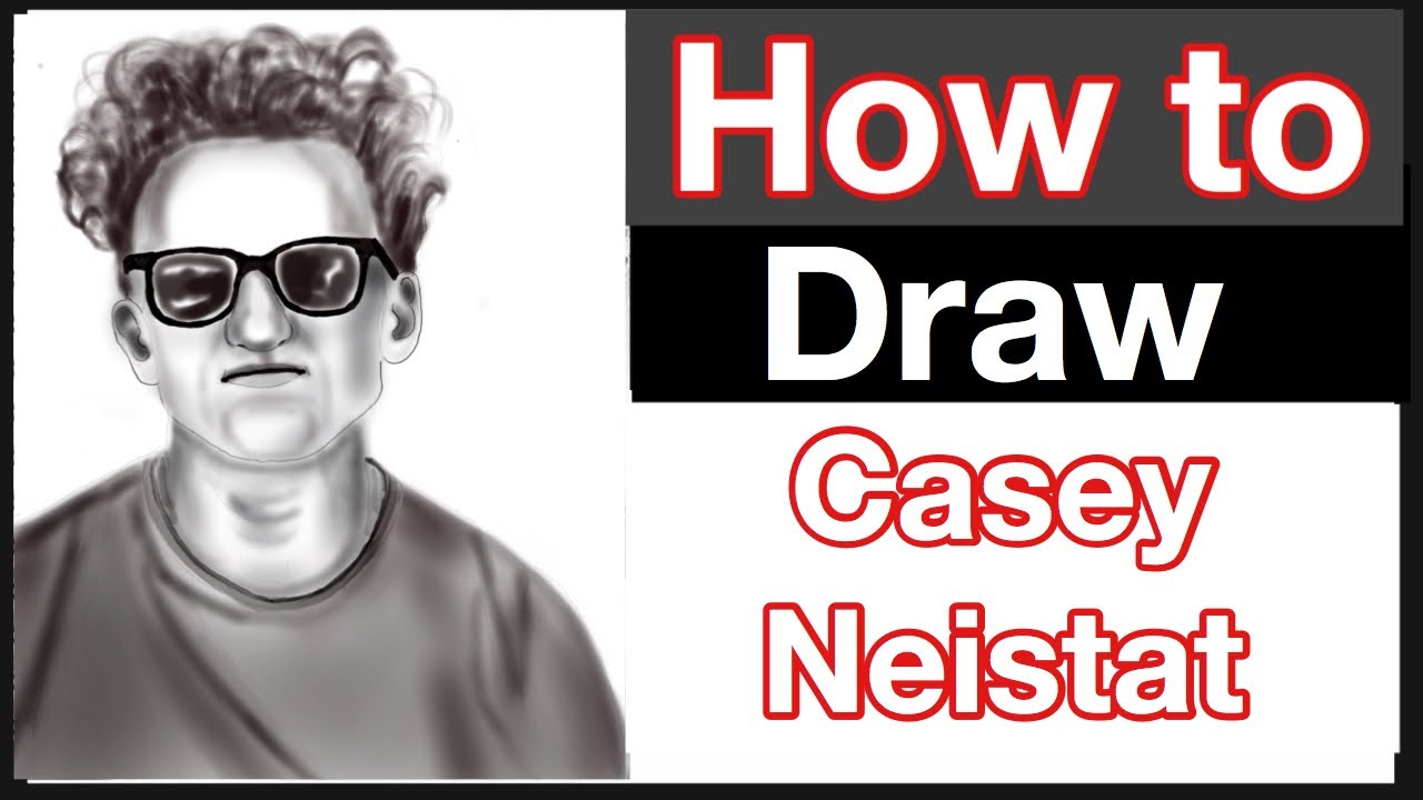 HOW to DRAW Casey Neistat😎 - YouTube