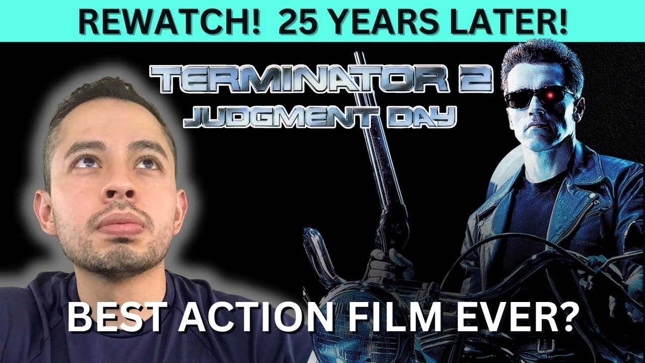 TERMINATOR 2 JUDGEMENT DAY (1991) MOVIE REACTION! REWATCH 25 YEARS ...