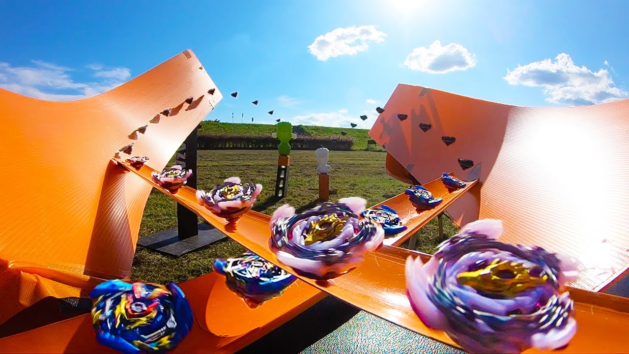 Beyblade Trickshots Halloween Edition2 | KAMIWAZA - YouTube