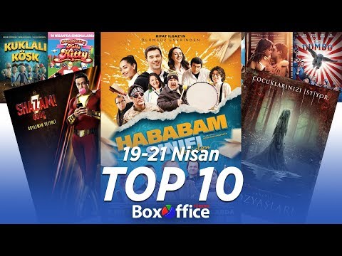 En Çok İzlenen 10 Film (19 - 21 Nisan 2019)