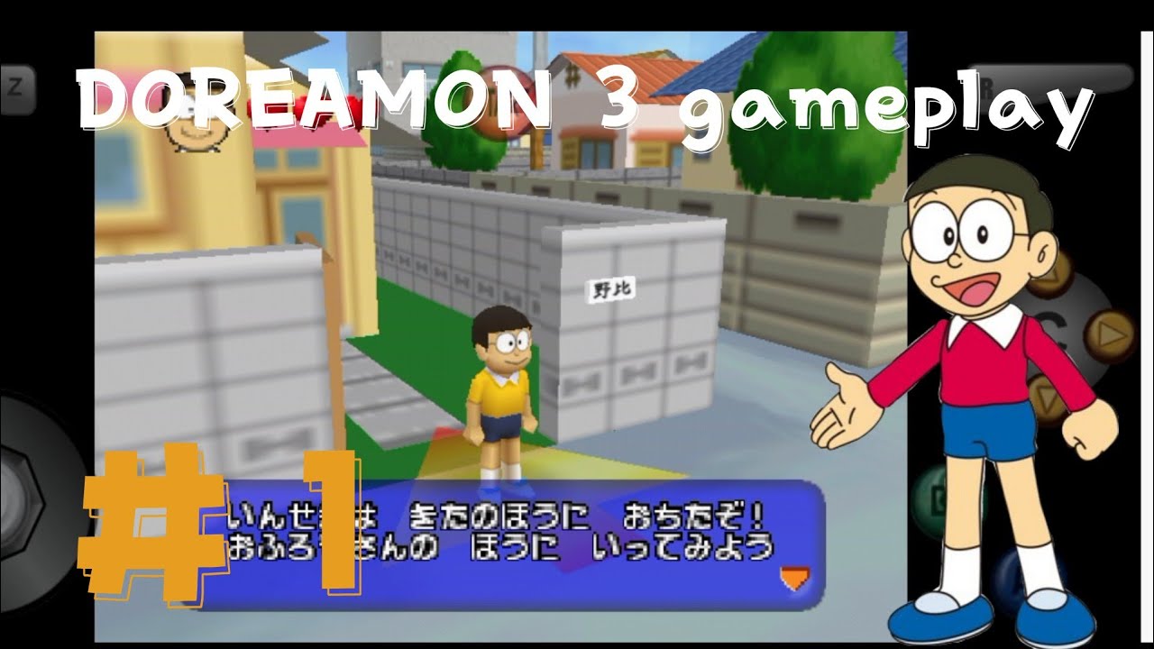 DOREAMON NOBITA mach sos gameplay walkthrough part 1 in hindi - YouTube