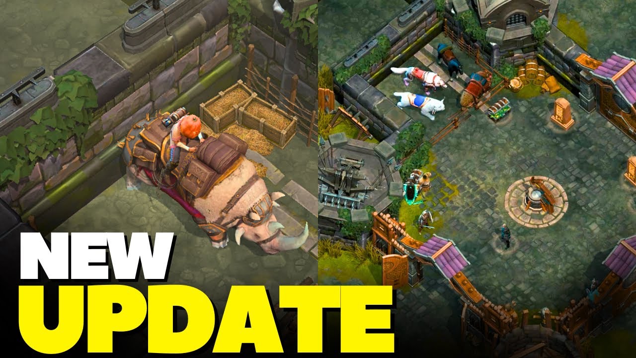 NEW LOCATION | OUTPOST FORTRESS in Frostborn - YouTube