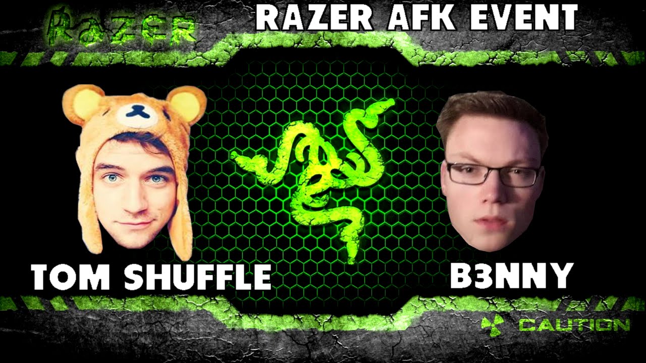 LIVESTREAM MIT TOM SHUFFLE AUF RAZER EVENT - YouTube