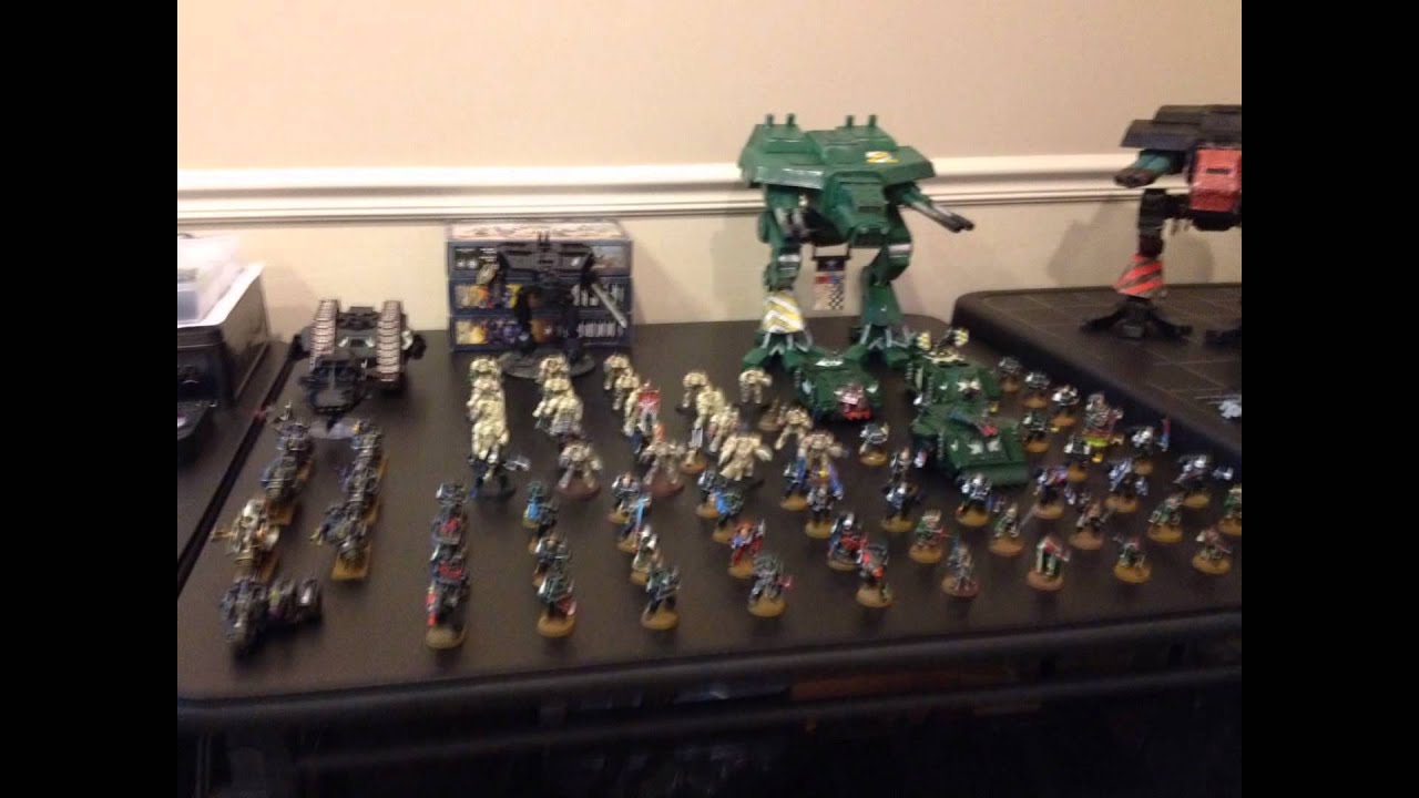 Amazing Warhammer 40K collection - 5 armies - YouTube