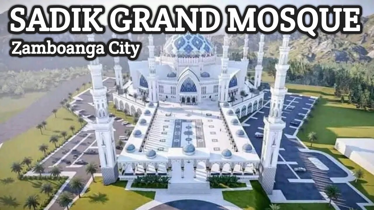 The Biggest Mosque in South in South East Asia, Sadik Grand Mosque ...