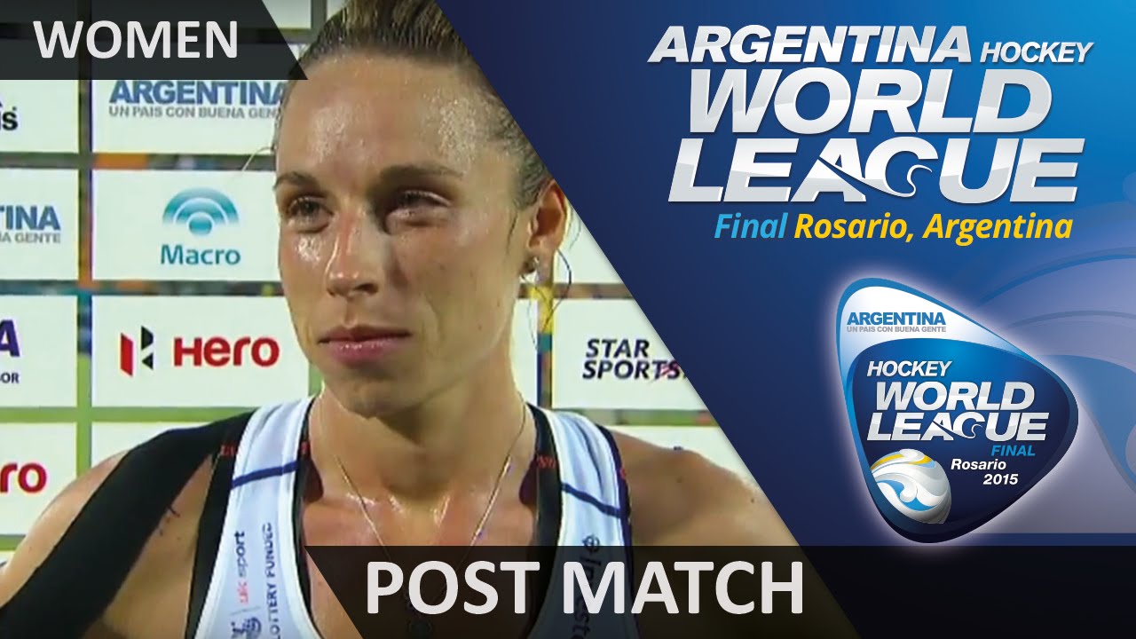 Post Match Interview Susannah Townsend #HWL2015 #Rosario - YouTube