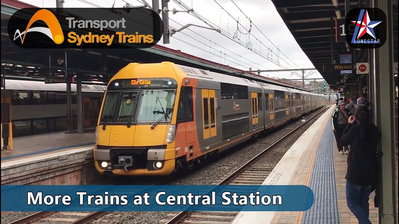 Sydney Trains at Central Station - Part 2 | Transport NSW | Australia ...