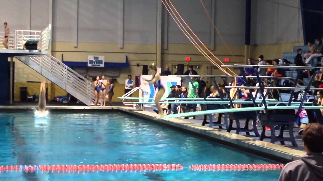 301c 1m reverse dive tuck - YouTube