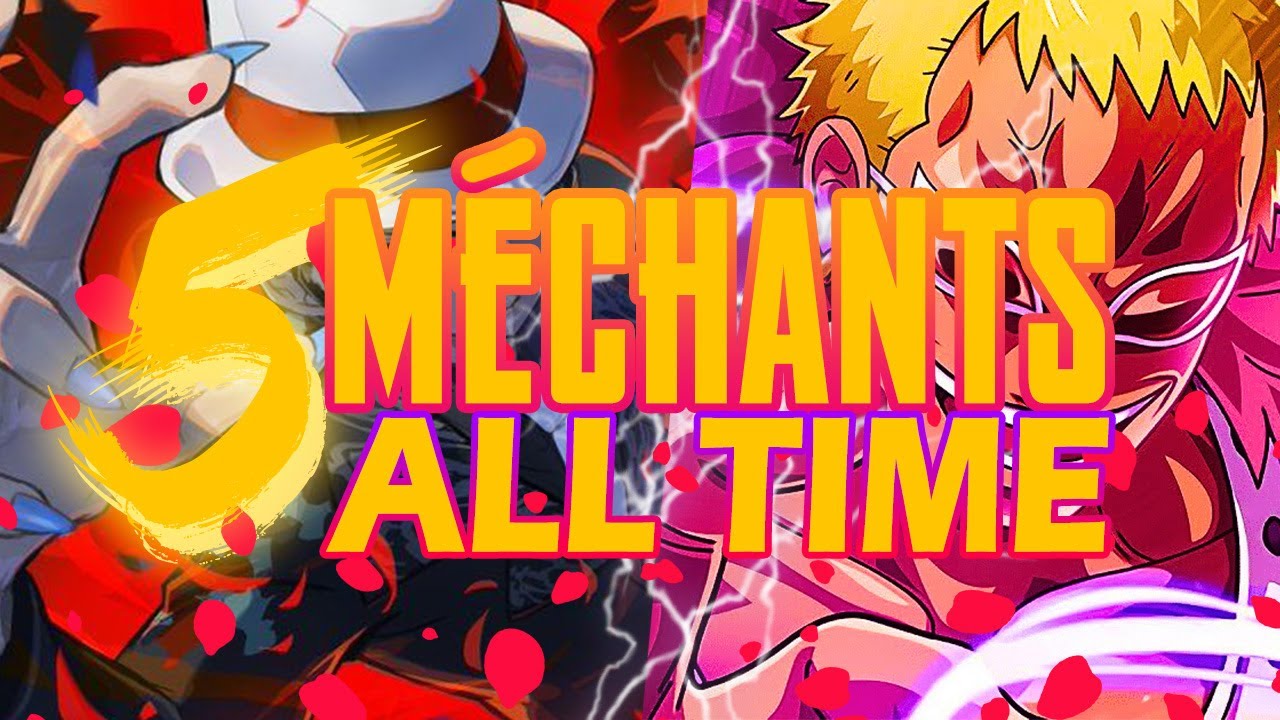 5 Méchants Shōnen ALL TIME ! - YouTube