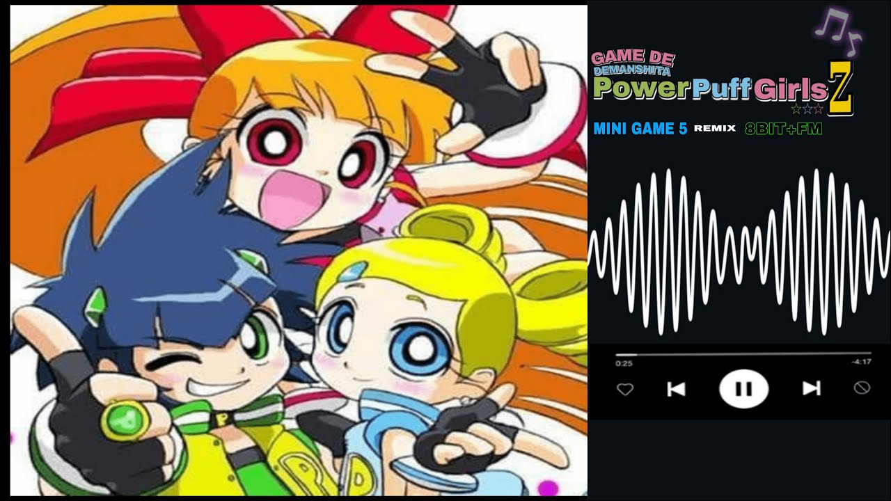 Game De Demashita PowerPuff Girls Z MINI GAME 5 (REMIX 8BIT+FM) - YouTube