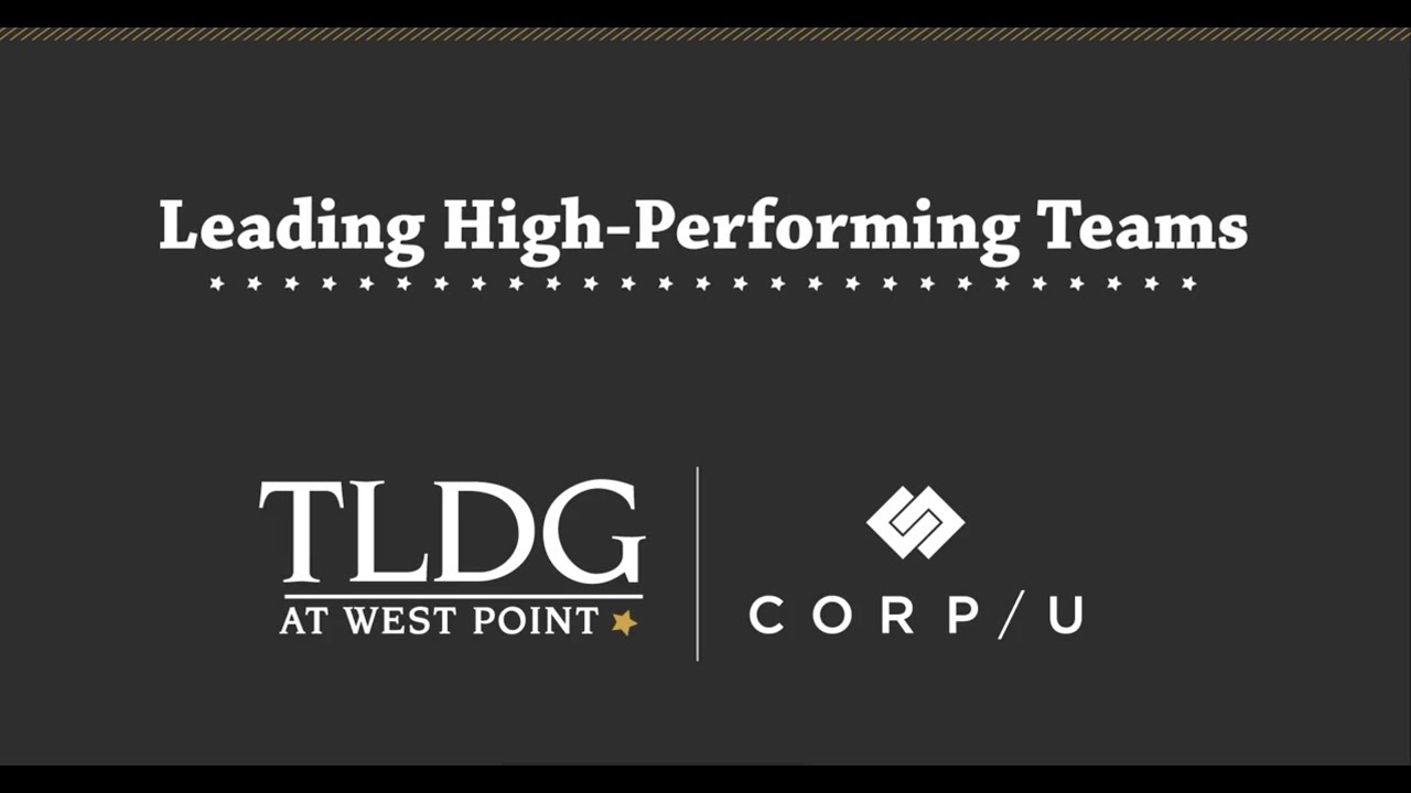 Thayer Leadership Launches "Thayer Online" Course with COL Tom Magness ...