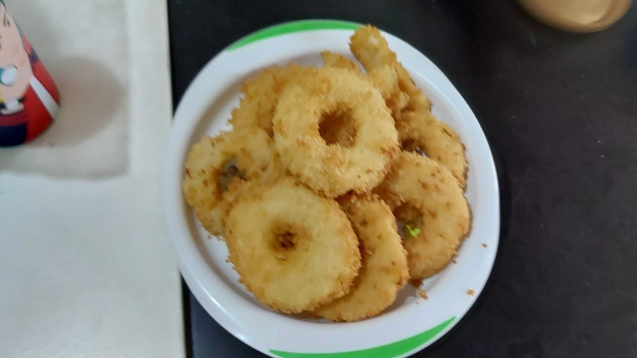 bikin apel goreng crispy || vlog L3 - YouTube