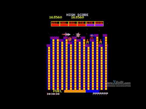 scramble-arcade-mame 300210pts by paolo colman - YouTube