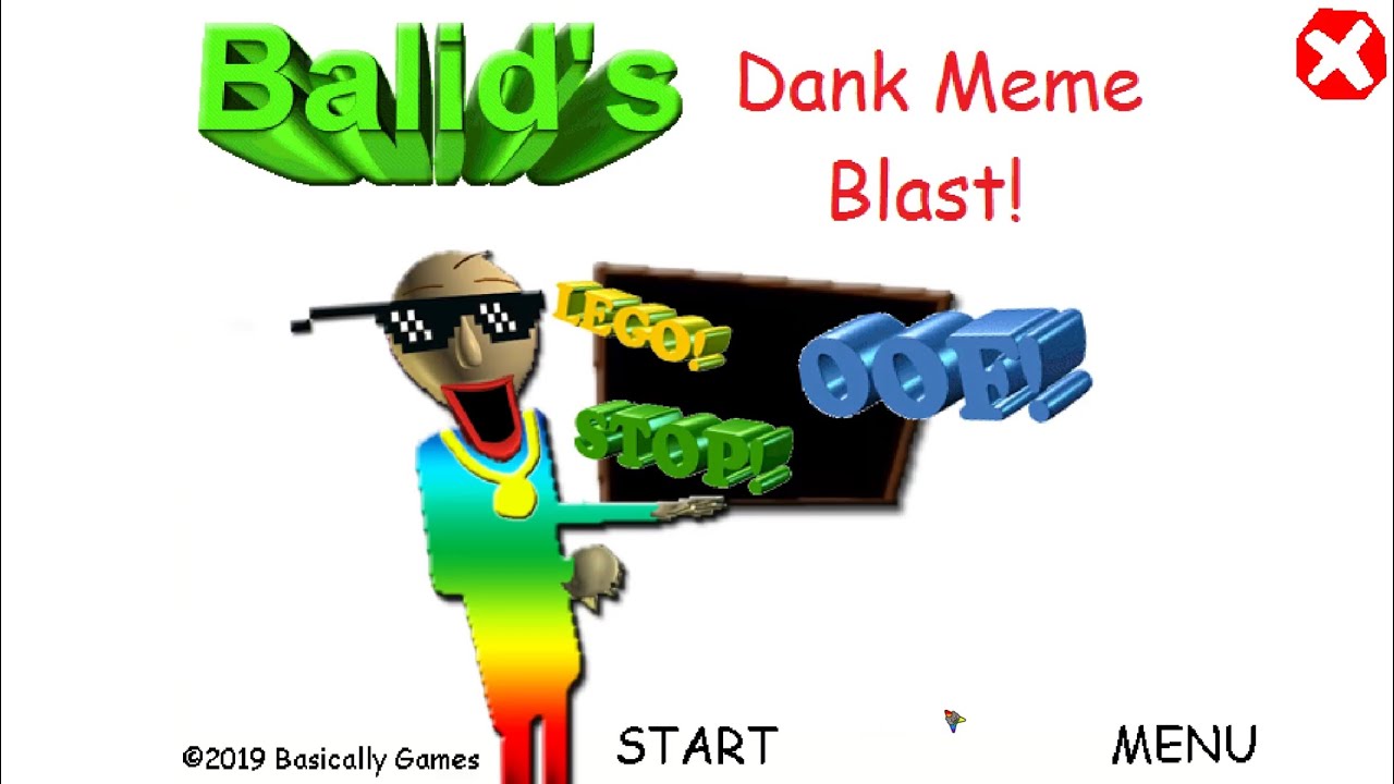 Baldi's Dank Meme Blast Baldi's Basics Mod - YouTube