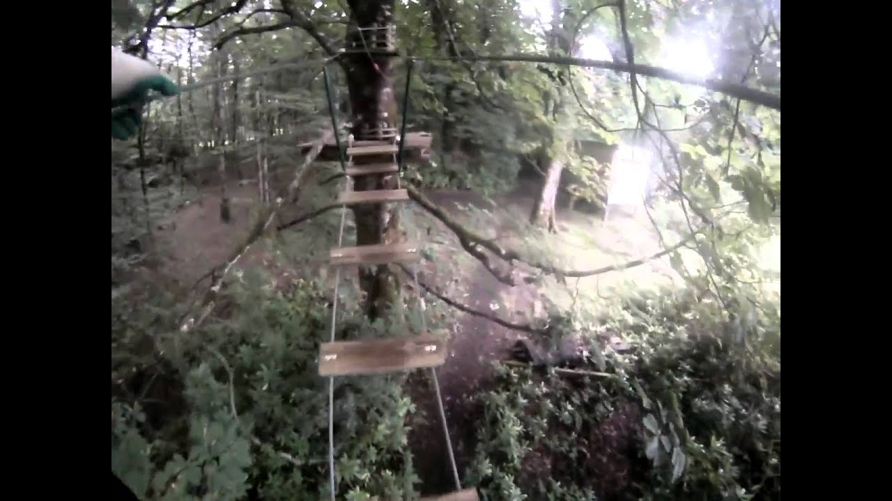 Zipit Forest Adventures Blue Course - YouTube