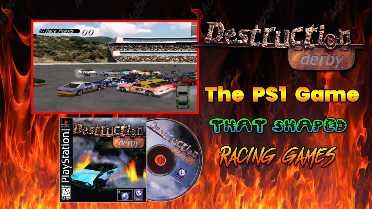 Destruction Derby: The PS1 Game That Shaped Racing Games - YouTube