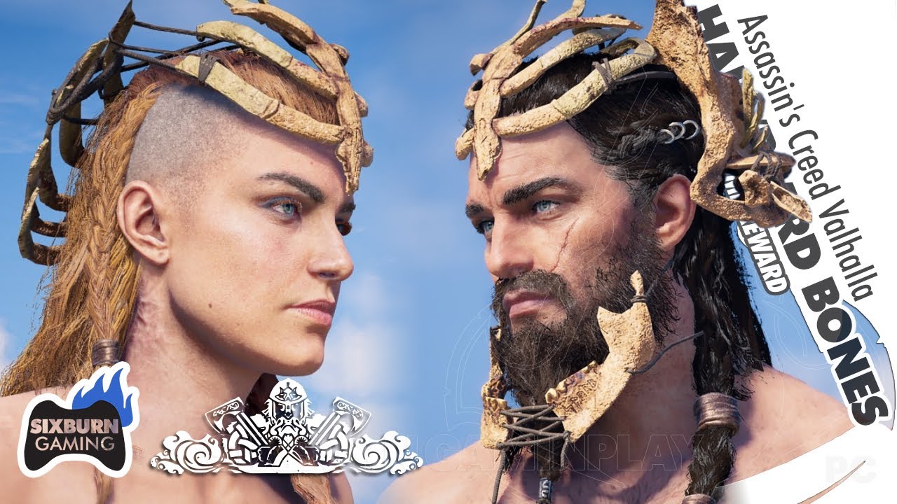 How To Get New Hair And Beard Bones Assassins Creed Valhalla Showcase