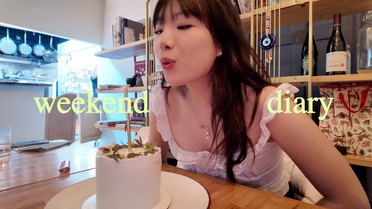 Weekend Diary *Birthday Edition * 周末日记 和我一起过生日 - YouTube