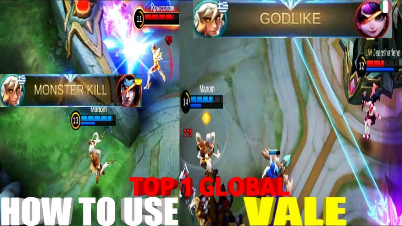 How To Use Vale Like A Pro! | Tutorial Vale Best Build And Top 1 Global ...