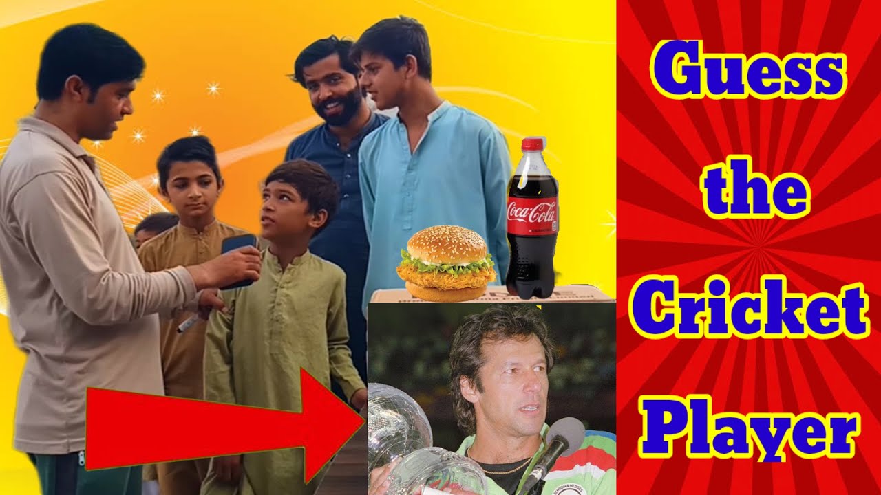 Guess the Cricket Player Challenge: Win a Zinger Burger - YouTube