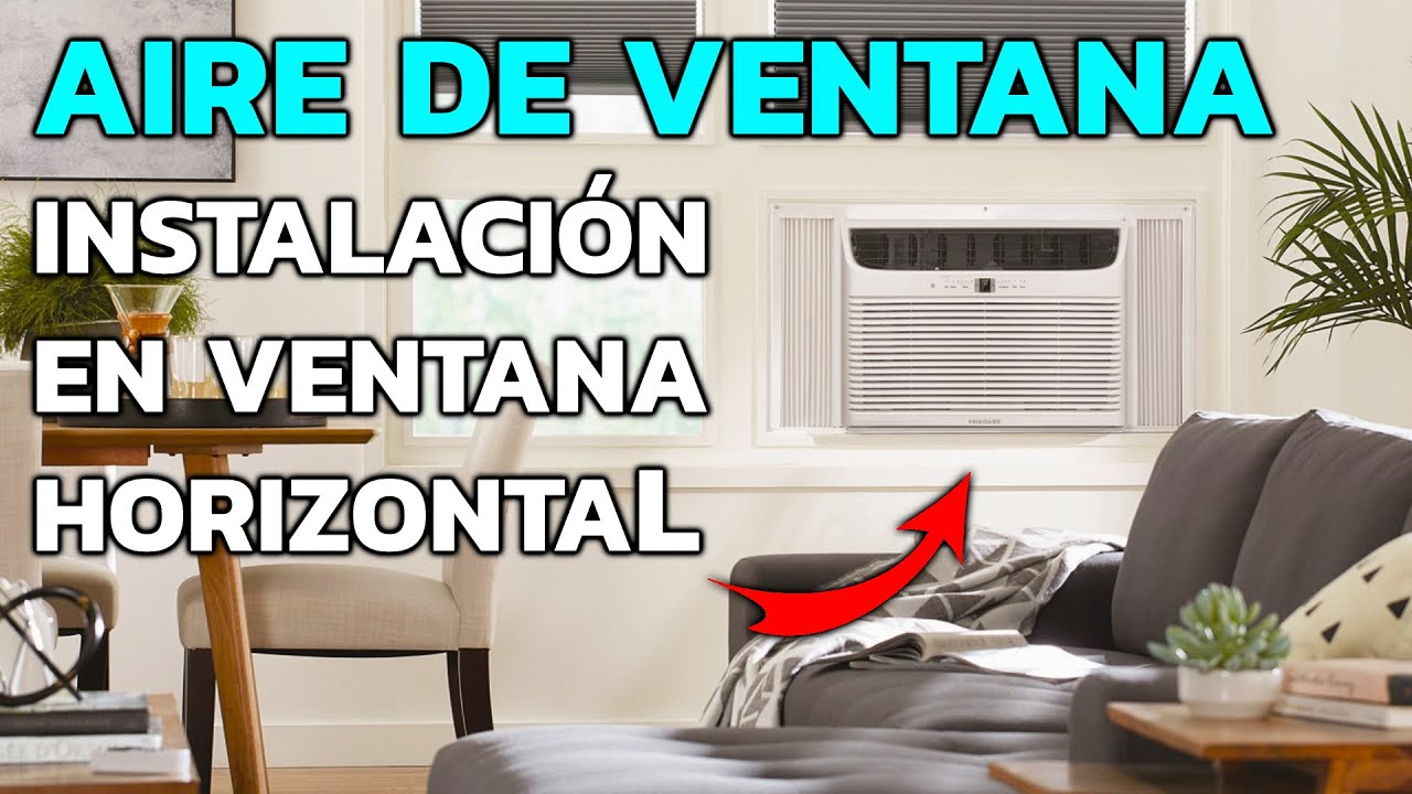 Cómo instalar un aire acondicionado de ventana en una ventana de ...