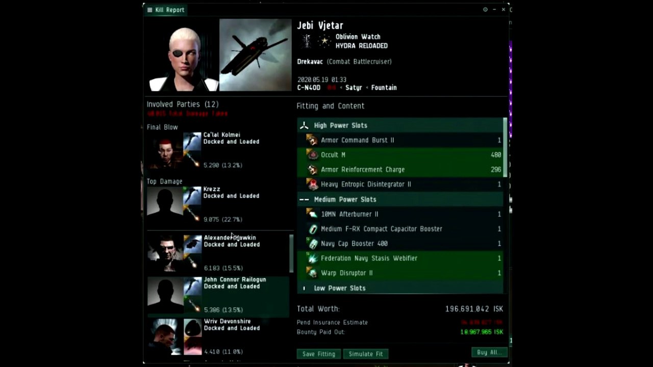 Eve online Drekavac v "Yeet Fleet" - YouTube