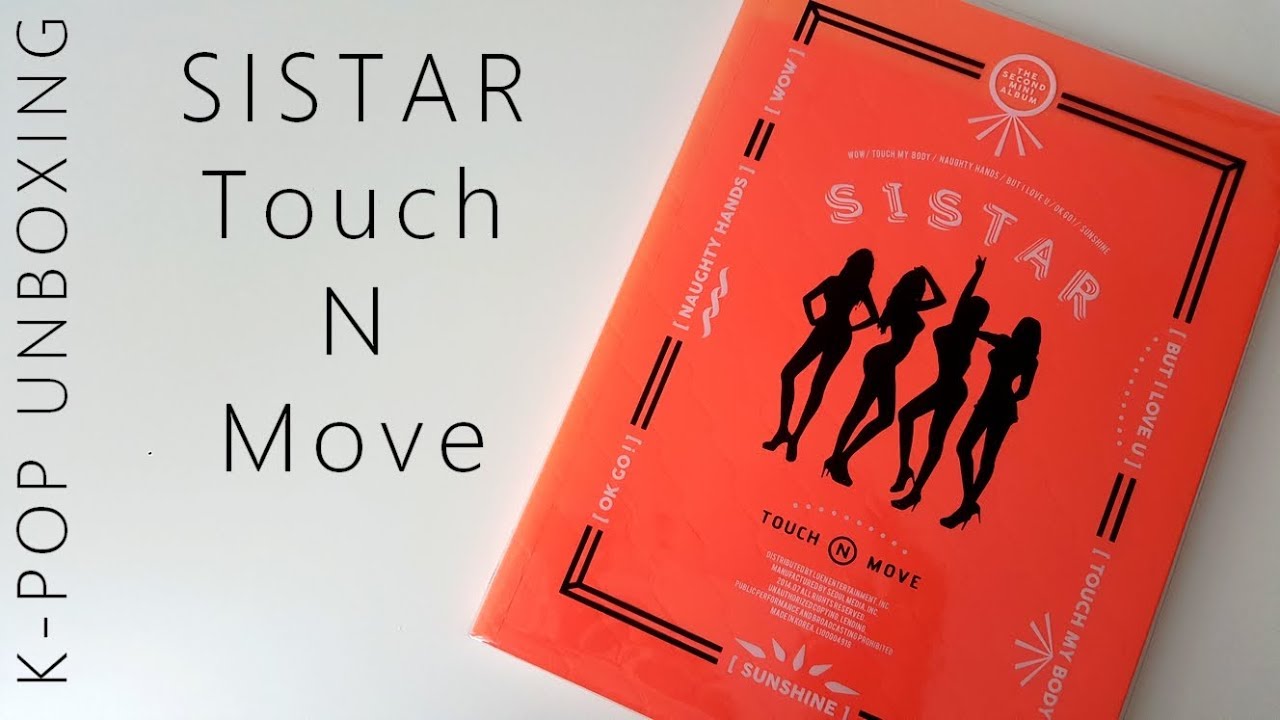 SISTAR Touch n Move (+ Photocard Reveal) | Unboxing - YouTube