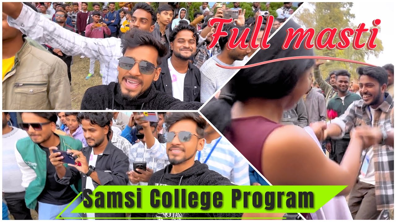Samsi College Programe ☺️ Full Masti | #rkvlogson #samsicollage - YouTube