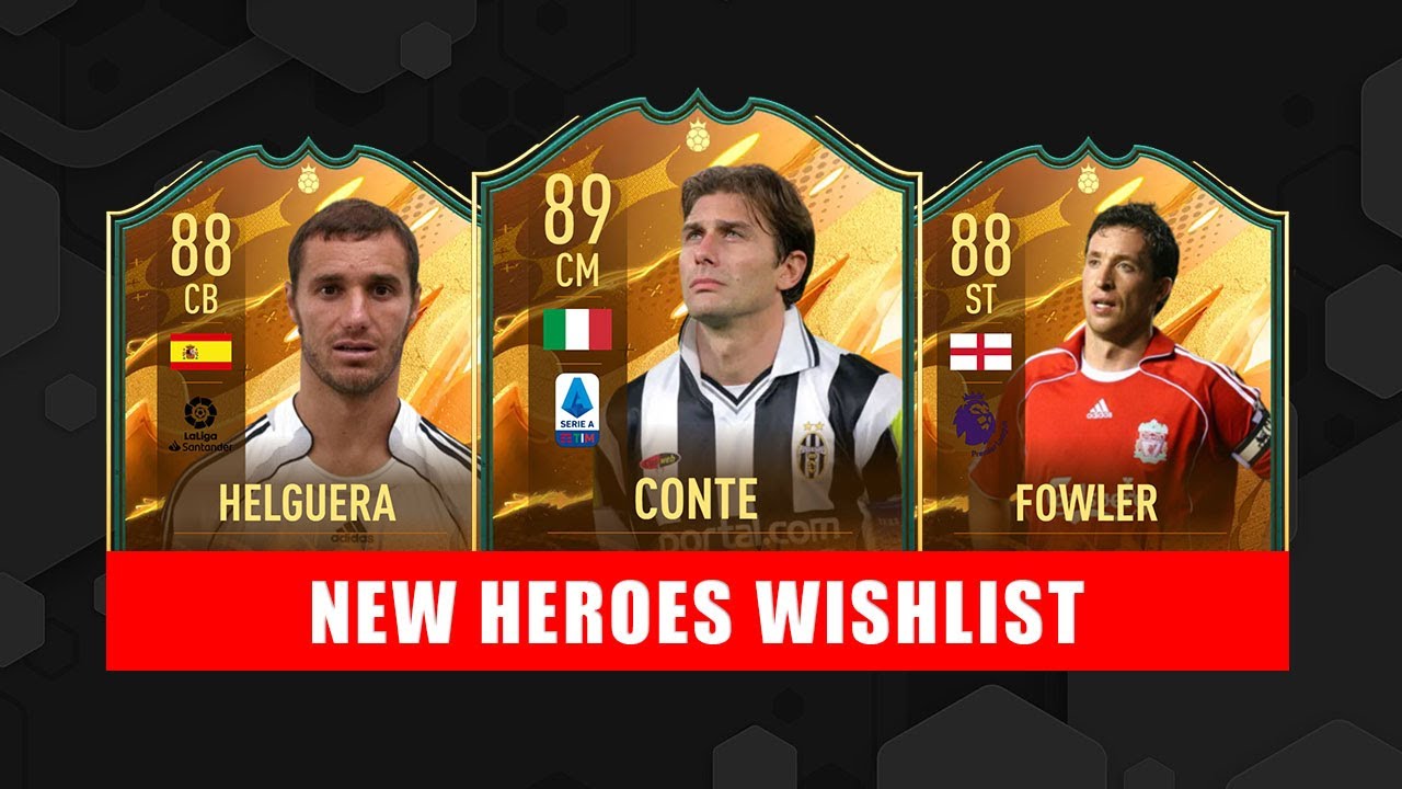 NEW HEROES wishlist | FIFA 24 | EA Sports FC 24 | Part 4 - YouTube