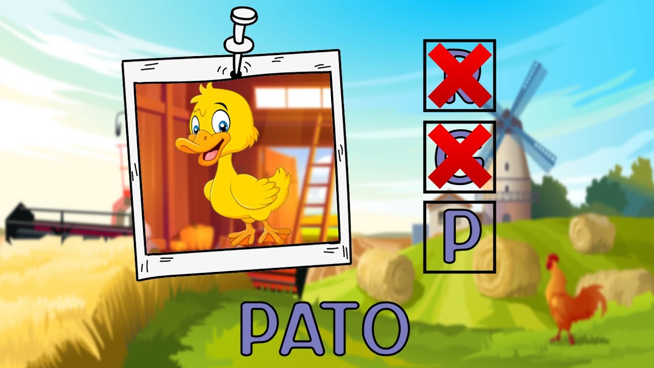 Aprenda os Nomes dos Animais da Fazenda | Learn Farm Animals Names ...
