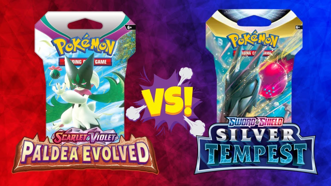 Which Pokémon pack contains better hits! Paldea Evolved Vs Silver ...