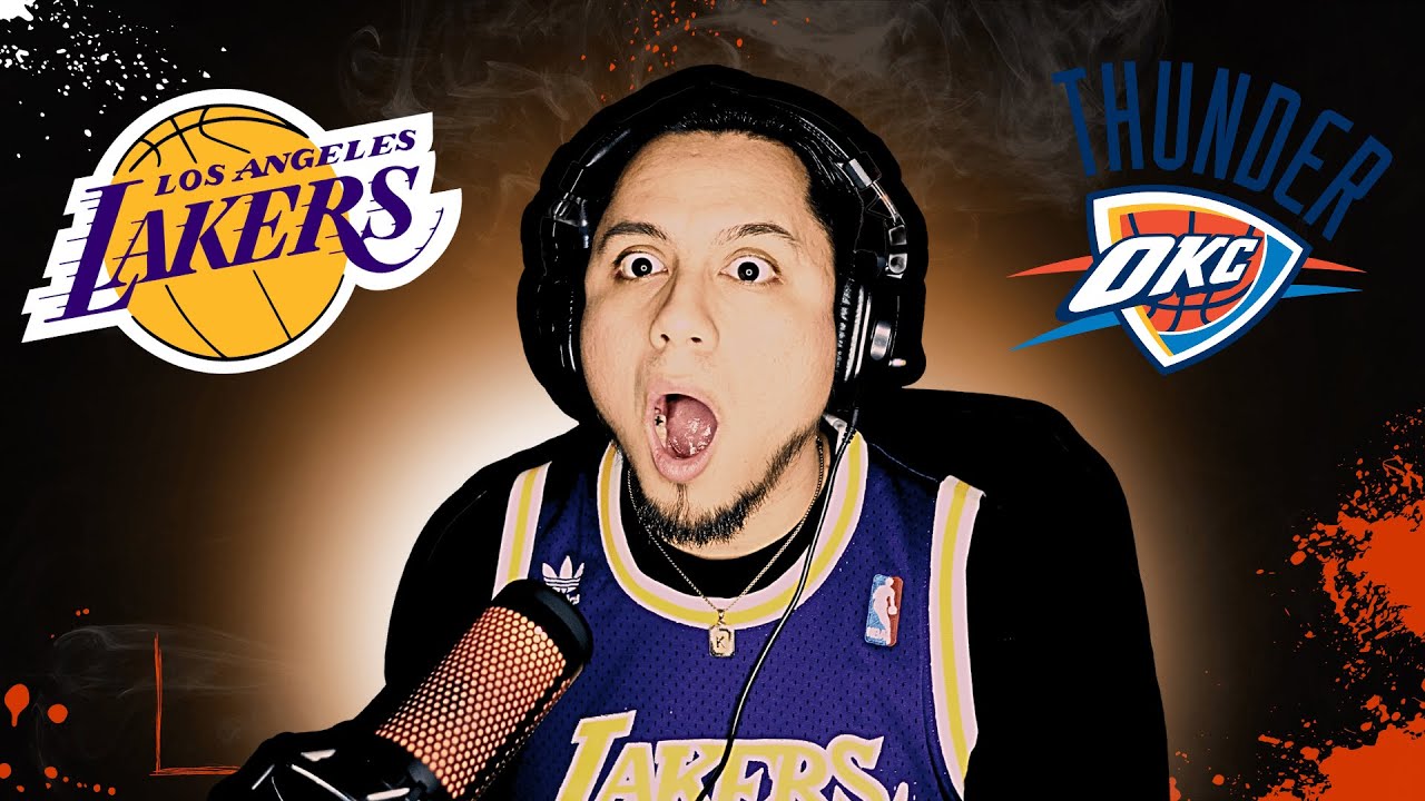 LAKER FAN REACTION!!| Lakers vs OKC Thunder | NBA Full Game Highlights ...