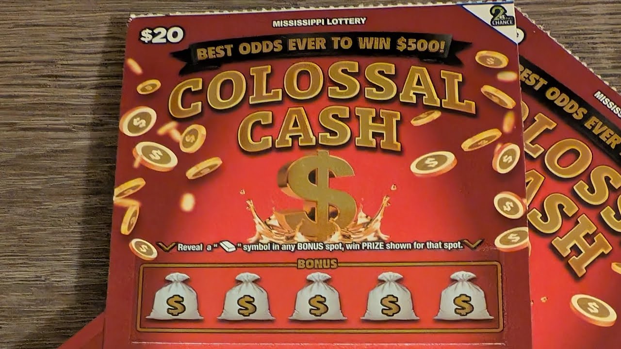 New $20 COLOSSAL CASH - Full Book LIVE (💥6 Wins in a Row💥) - YouTube