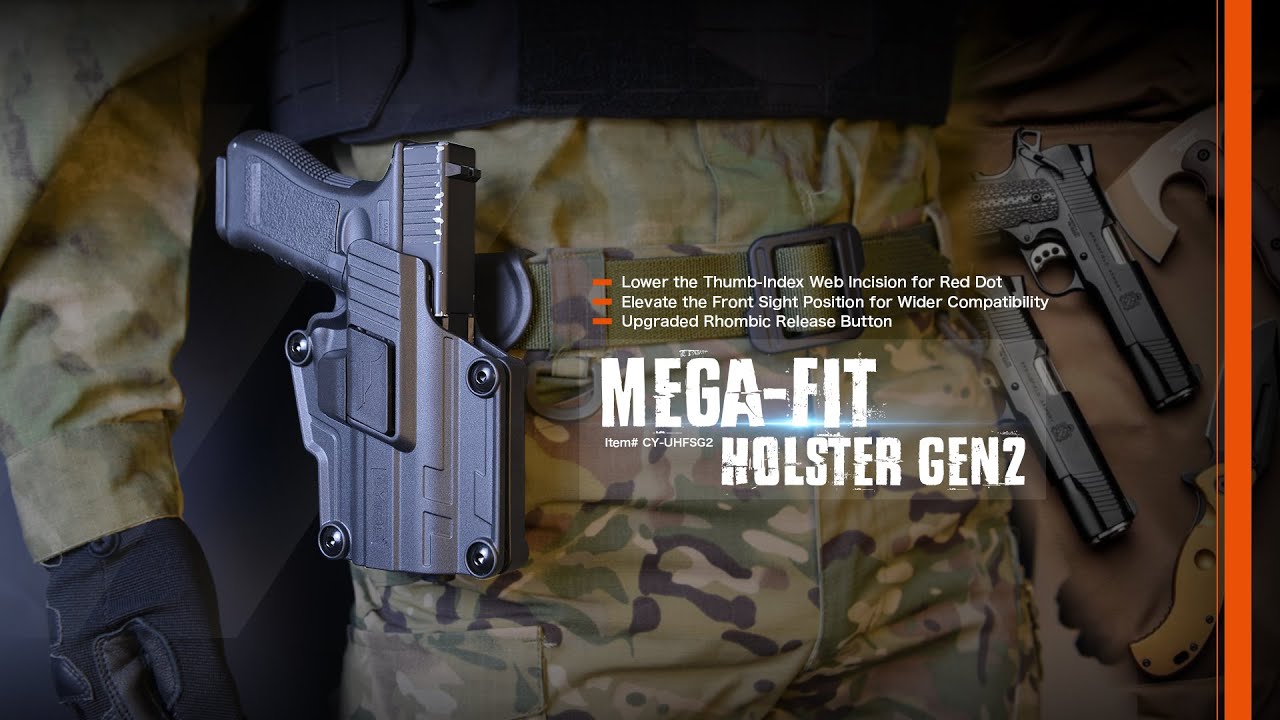 Cytac Mega fit holster GEN 2 l Cytac user manual - YouTube