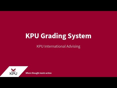 Academic Standing: KPU Grading System - YouTube