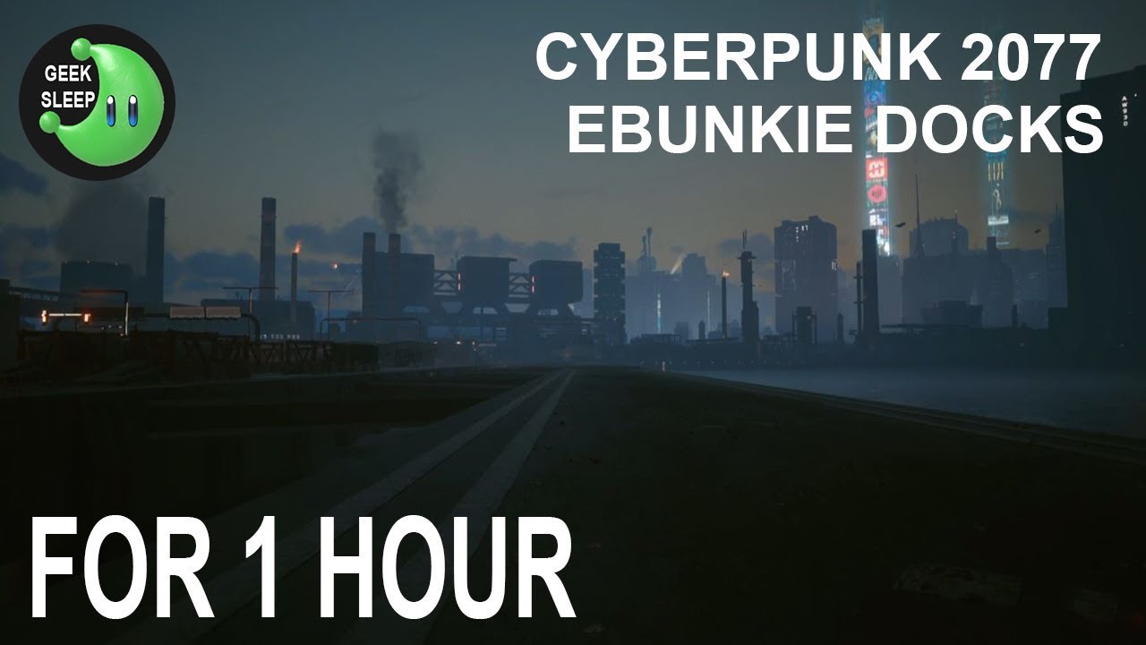 Cyberpunk 2077 - Ebunkie docks FOR 1 HOUR - YouTube