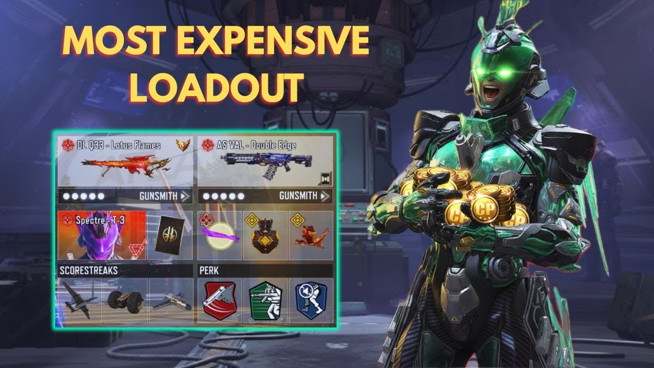 Most Expensive Loadout | CODM - YouTube
