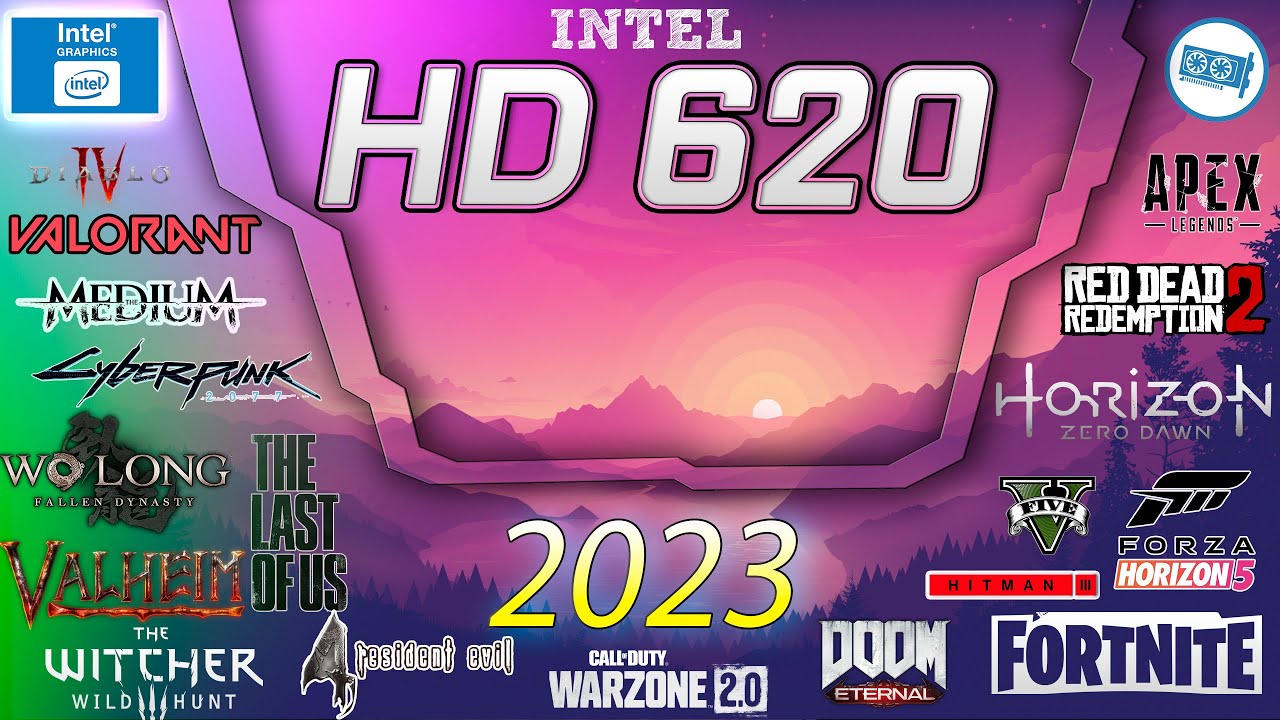 Intel HD 620 in 15 GAMES (i3-7100U, i5-7200U, i7-7500U, IGPU TEST ...