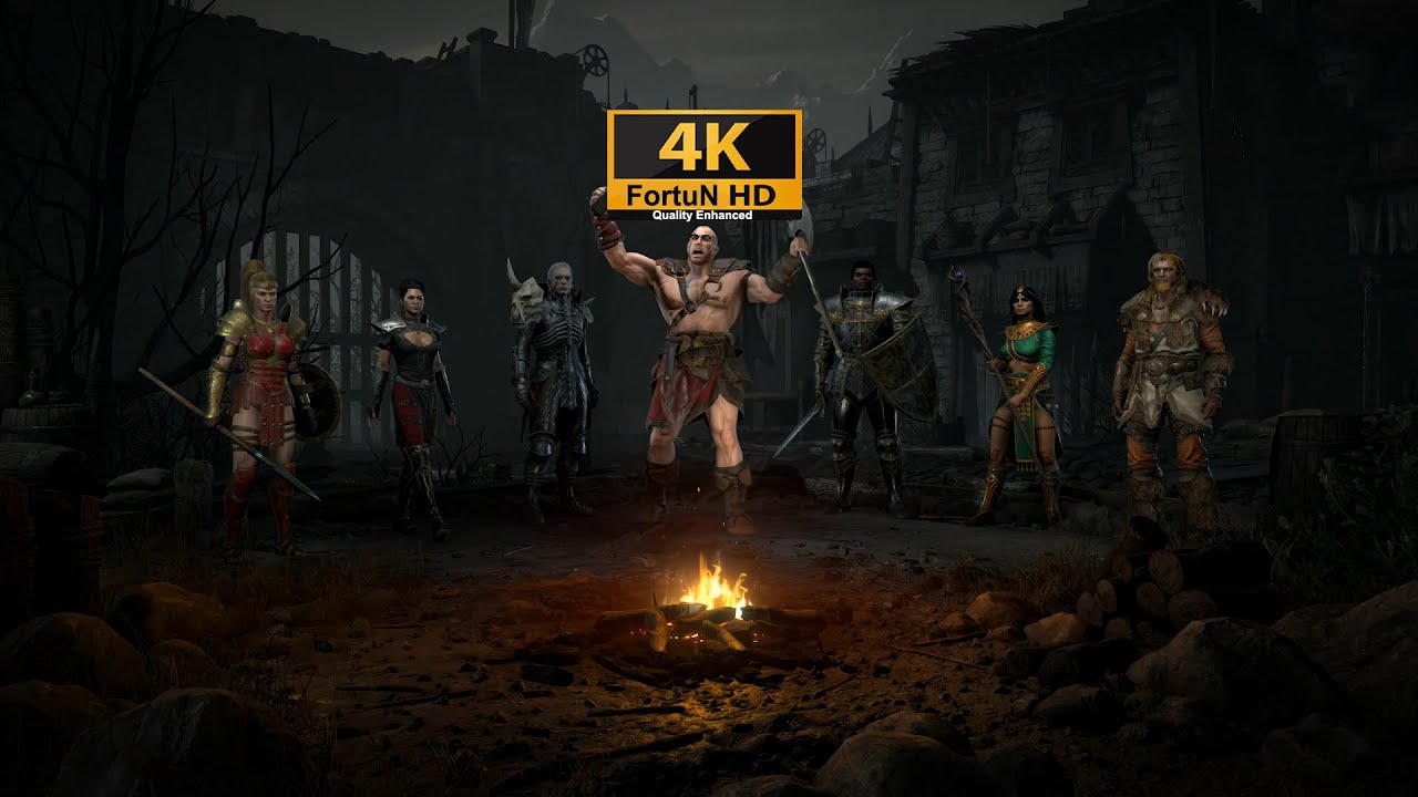 Diablo II: Resurrected Announce Trailer 4K Upscaled - YouTube