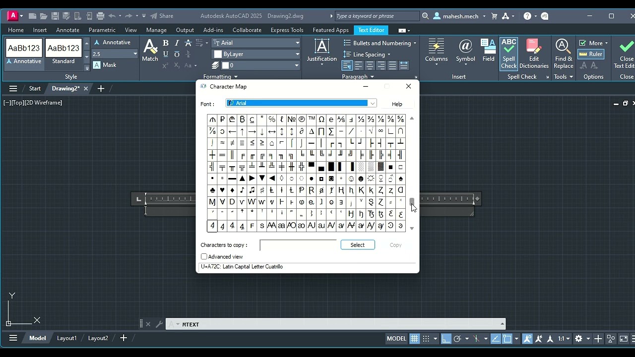 How To Insert Section Symbol In Autocad