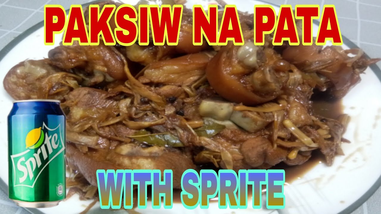 Paksiw na Pata | Pinoy Recipe | Pata ng Baboy | Adobong Pata | Paksiw ...