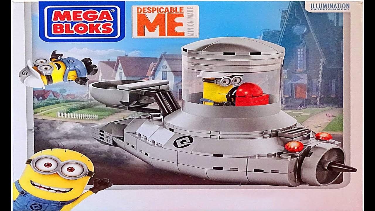 Despicable Me, Mega Bloks, Minion Mobile. Mi Villano Favorito, Mini ...