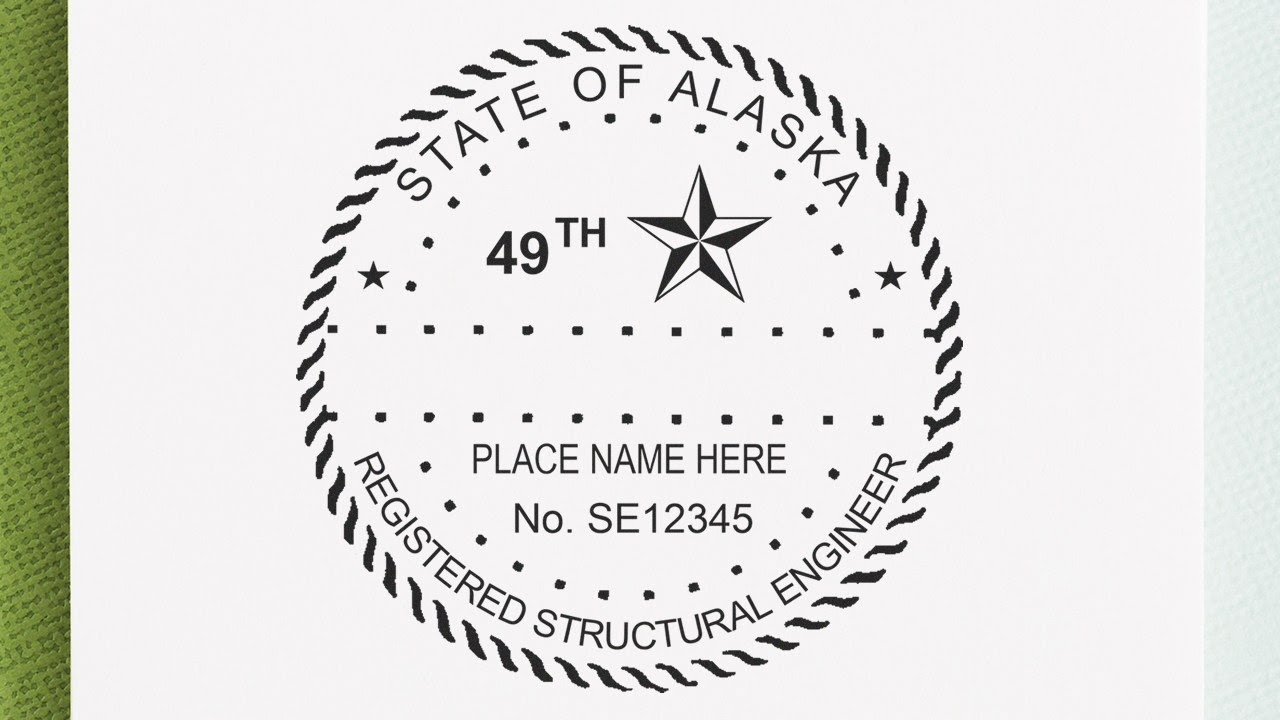 Alaska Structural Engineer Stamps and Seals | Engineer Seal Stamps (ESS ...