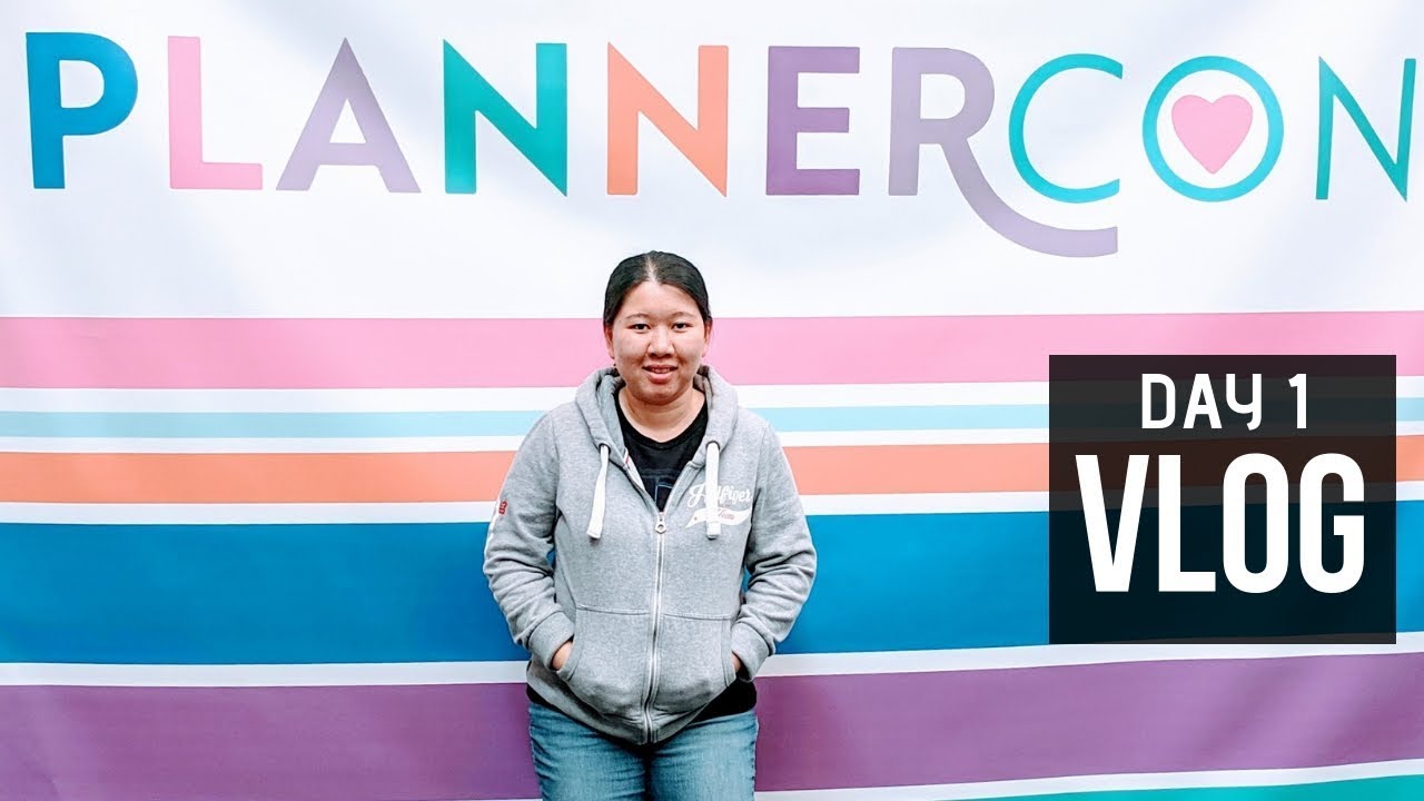 PlannerCon 2019 - Day 1: Vlog - YouTube