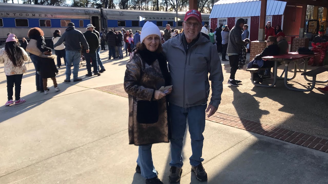 SAM shortline Railroad Cordell Georgia/ first time ride for us / - YouTube