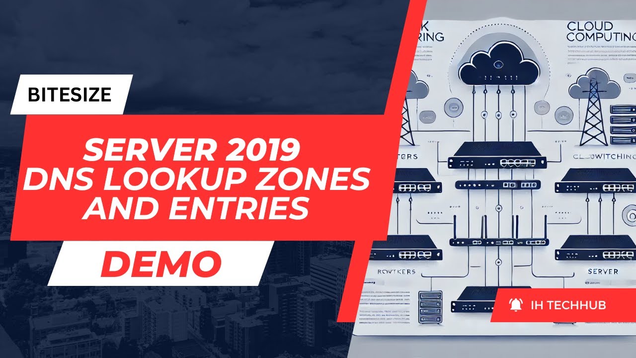 DNS Zones and Entries - Windows Server 2019 - YouTube