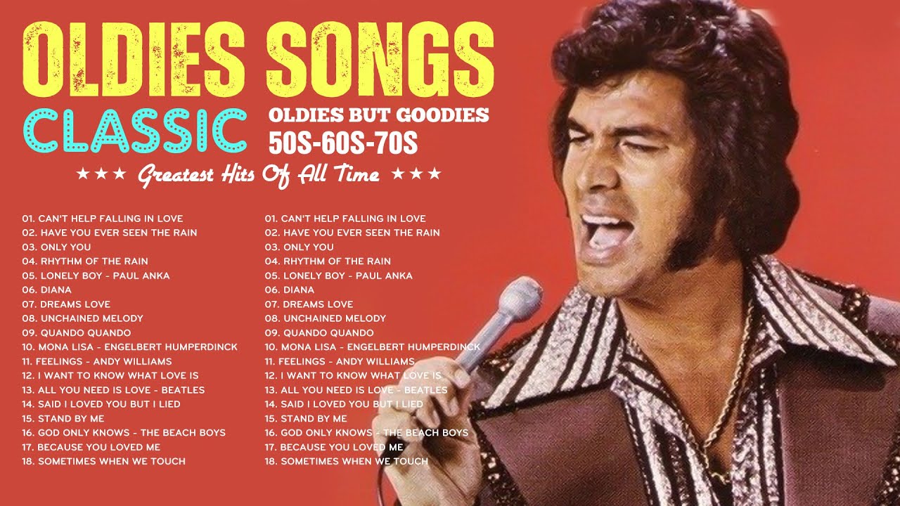 Engelbert Humperdinck, Paul Anka, Elvis Presley, Matt Monro, Tom Jones ...